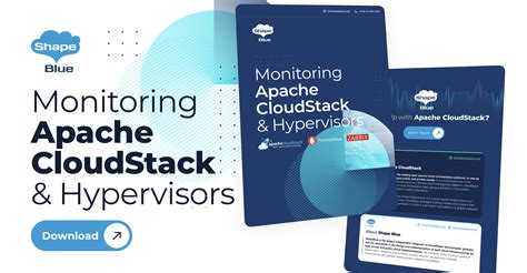 Monitoring Apache Cloudstack And Hypervisors Shapeblue
