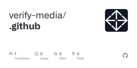 Github Verify Media Github