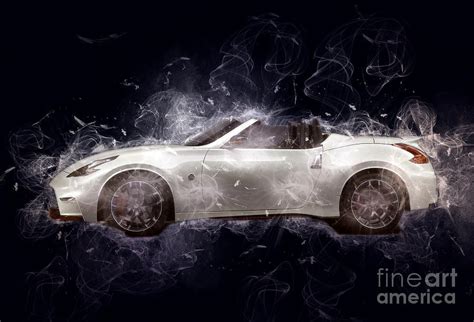 Smk00752 Nissan 370z Nismo Roadster Chicago Auto Show Drawing By