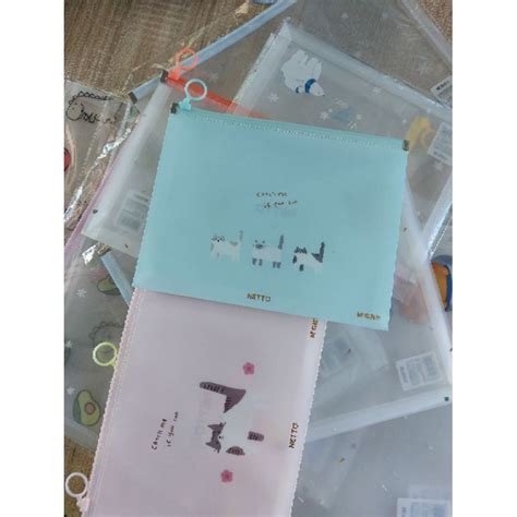 ซองพลาสติก พลาสติกแข็ง พร้อมซิบรูด ใส่กระดาษ ขนาด A5 และ A4 ลายการ์ตูนน่ารักๆ Shopee Thailand