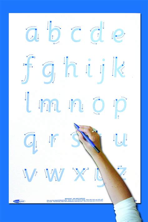 Write N Wipe Poster Pen Letter Formation Autopress Education