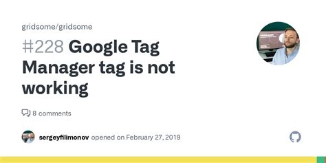 Google Tag Manager Tag Is Not Working Issue 228 Gridsome Gridsome