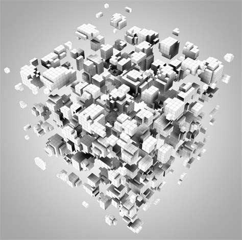 3d Illustration Of Three Dimensional Model Stock Illustration