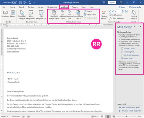 Access And Mail Merge Computer Applications For Managers