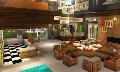 Moded Minecraft House Interior Design Sheranom Minecraft Ideas