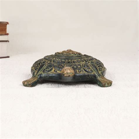 buy vintage brass turtle yantra online indianshelf