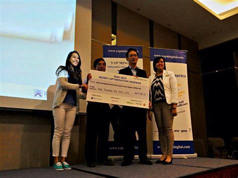 Thank You Yap Ming Hui Seminar