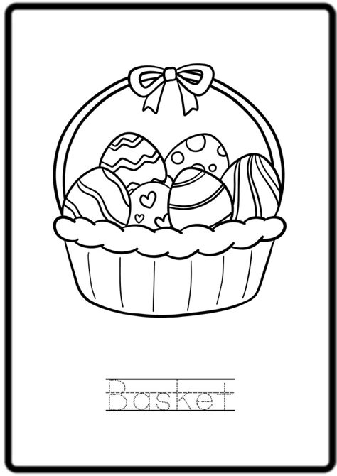 🌸 ️ Happy Easter Tracing And Coloring Activity 🖍️🐣 Profe Social