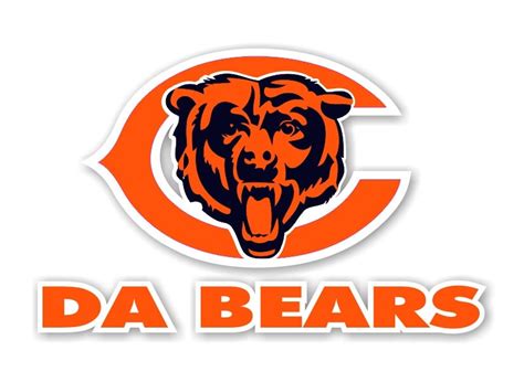 Chicago Bears Da Bears Decal Etsy
