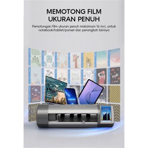 Jual Mesin Cutting Hydrogel Vivan Vqm4000 All New 4th Generation Smart