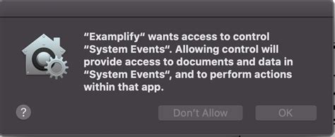 Examplify Mac System Events Message Examsoft