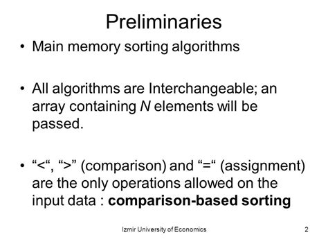 1 Chapter 7 Sorting Insertion Sort Shellsort Ce 221 Data Structures