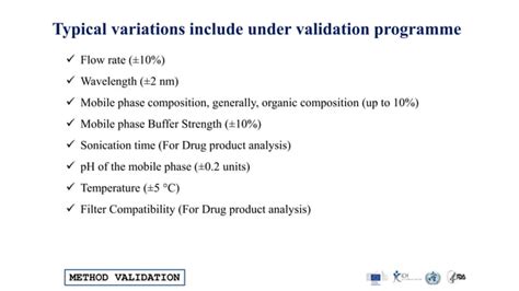Analytical Method Validations And Detailed Method Validation Parameters Pptx