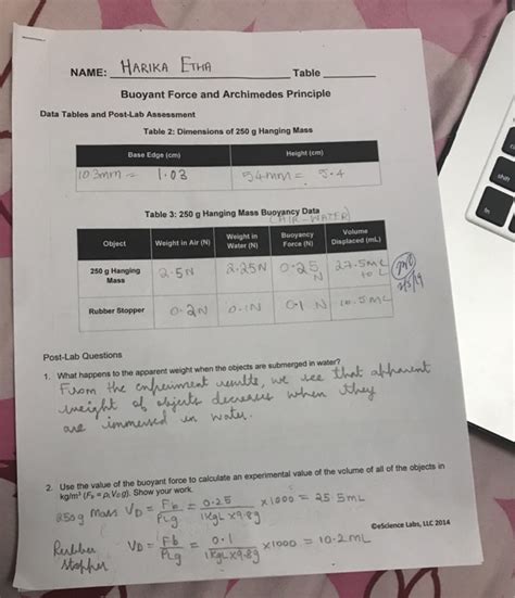 solved i have attached experiment and values obtained