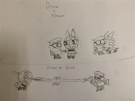 Dexter X Blossom Dexter Vs Brick By Harolddrawing242 On Deviantart