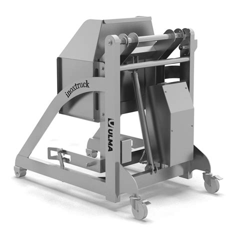 Ulma Inoxtruck Stainless Steel Electromanual Euro Bin Tilter Sitecraft