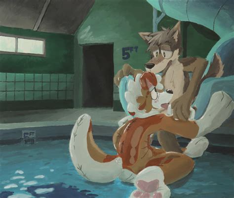 Rule 34 Absurd Res Acrylic Painting Artwork Amusement Park Blush