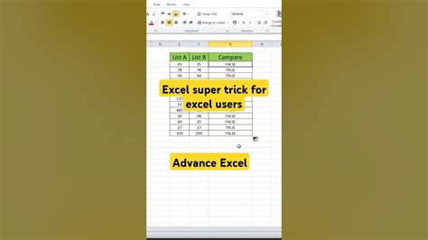 Excel Super Trick For Excel Users💯🔥advance Excel Exceltips Newexcel