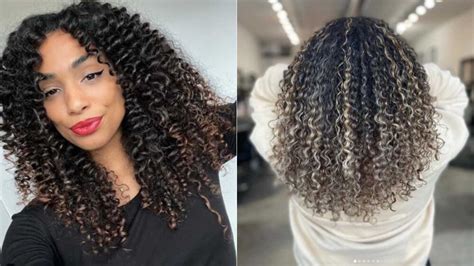 Cómo Hacer Un Balayage En Pelo Rizado Los Mejores Tonos Para Morenas