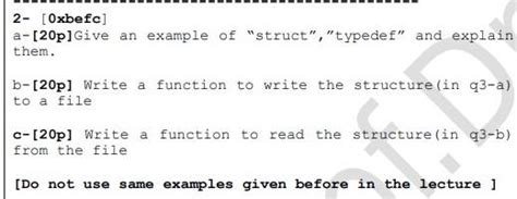 Solved 2 Oxbefc A 20p Give An Example Of