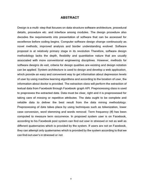 Sat 57pdf Depression Detection Using Ocr And Nlp Pdf Optical Character Recognition Data