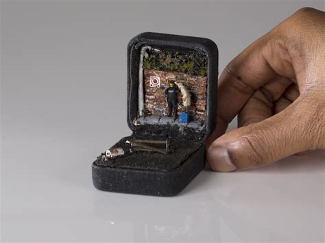 Put A Miniature Diorama On It Amazing Tiny Ring Box Art Urbanist