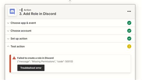 Discord Bot Error Code 50013 Zapier Community