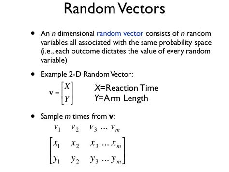 random variables