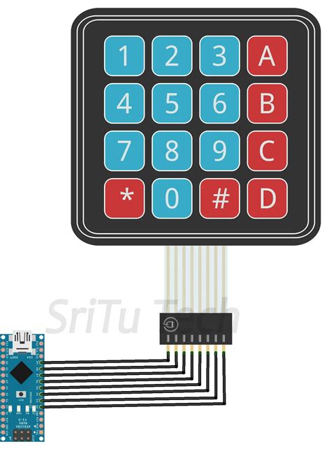 Keypad Control By Arduino Sritu Hobby