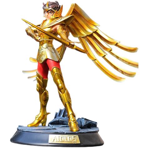 Gk 모델 16 스케일 성도 세이야 신화 천 궁수 관자놀이 Aiolos 베이스 포함 세인트 세이야 금속 갑옷 신화 천 피규어 조디악 Aliexpress