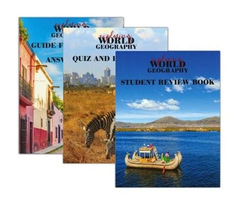 Exploring World Geography Student Review Pack World Geography Geography World Geography Quiz
