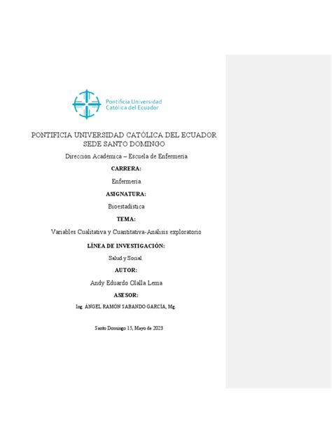 Variables Y Escala De Medición Pdf Estadísticas Nivel De Medida