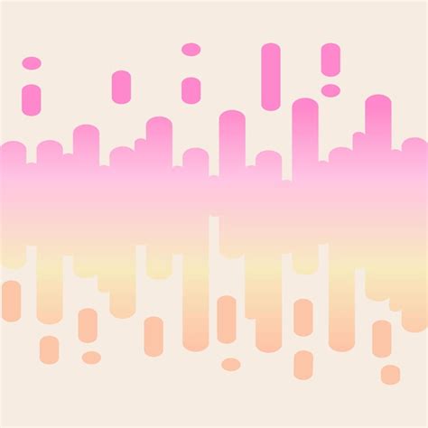 배경 둥근 라인 하프톤 전환 프리미엄 벡터