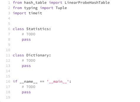 Task 1 Add A New Class Dictionary In ﬁle