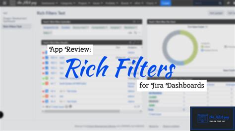Apps4agile Rich Filters For Jira Dashboards Review By Rodney Nissen