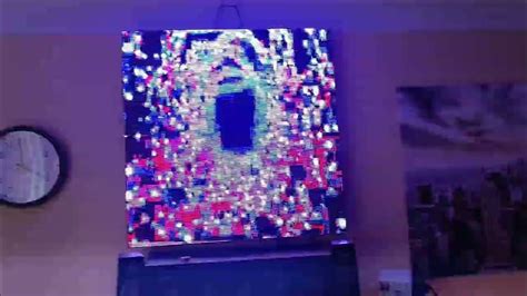 Diy Led Matrix 160x160 32x32 Hub75e Modules Using An Fpga As Controller Short Demo Youtube