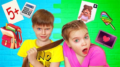 Младший брат Vs Старшая Сестра Youtube