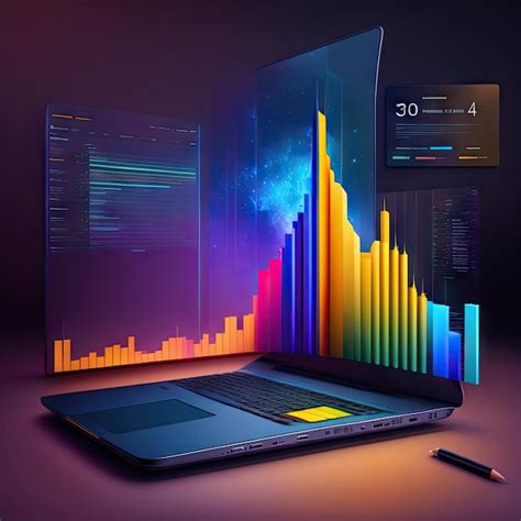Premium Ai Image Business Data Analysis With Charts
