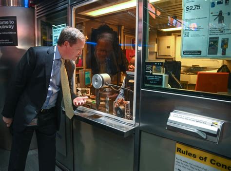 Subway Station Agents Will Work Outside Token Booths Starting Next Year
