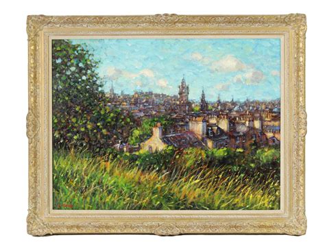 Lot 1075 John Mackie B1953 A Large Oil On Canvas