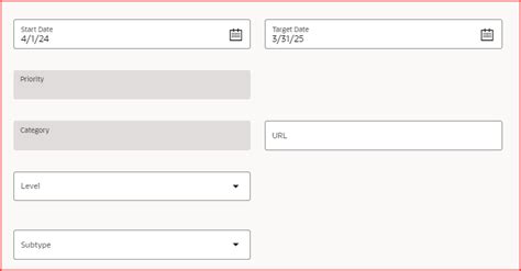 In Redwood Ui Need To Remove Few Fields In Performance And Development Goals Page — Cloud