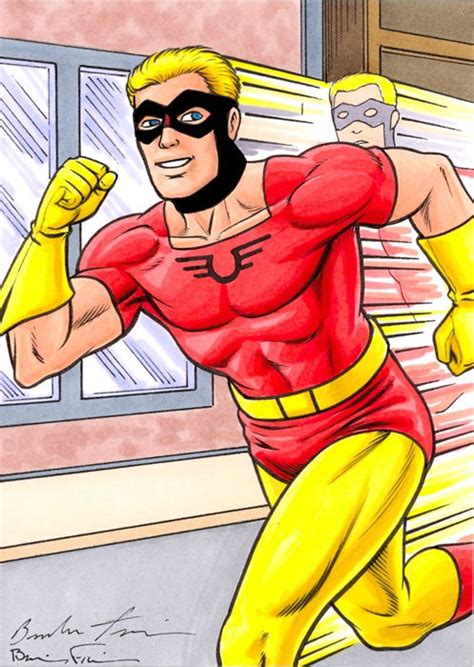 Johnny Quick Of The All Star Squadron Husband Of Liberty Belle Father
