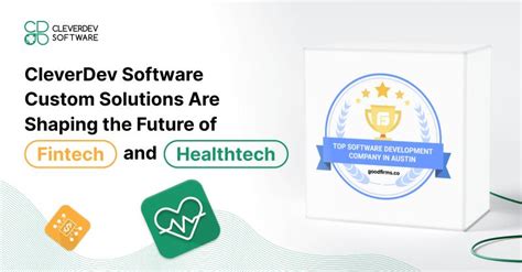 Cleverdev Software On Linkedin Reshaping Fintech And Healthcare Future Cleverdev Software