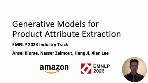 Generative Models For Product Attribute Extraction Underline