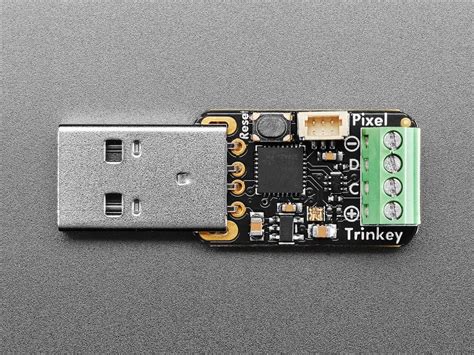 Adafruit Pixel Trinkey Usb Key For Neopixel Dotstar Driving Id