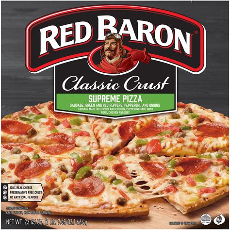 Red Baron Pizza Classic Crust Supreme 2345 Oz