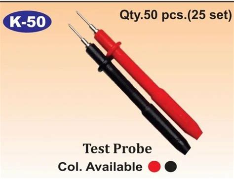 Plastic Multi Meter Probe Test Pin K 50 At ₹ 32 Set In Bhayander West
