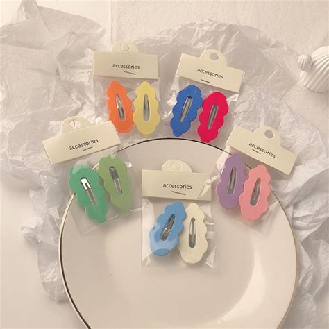 즐거운상점 왕똑딱핀 앞머리삔 똑딱핀 딱핀 세트 미니 하리보 단발 앞