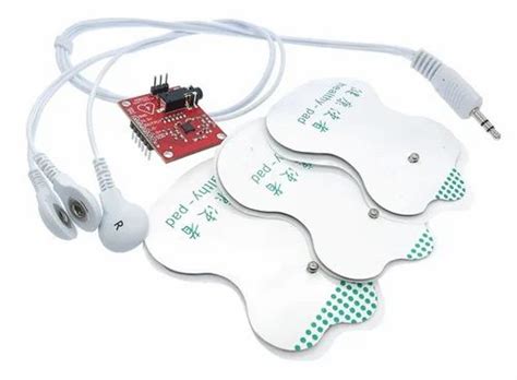 Ecg Module Ad8232 Heart Ecg Monitoring Sensor Module Kit For Arduino At