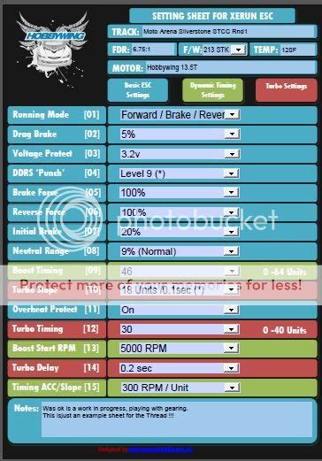 Hobbywing ESC Settings ONLY R C Tech Forums